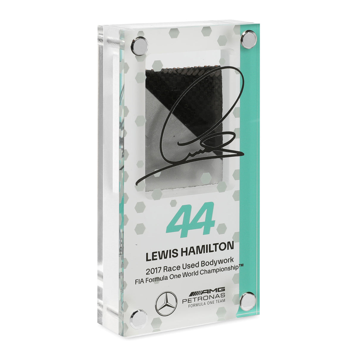 F1® Lewis Hamilton 2017 Race Used Bodywork in Acrylic – F1 Authentics