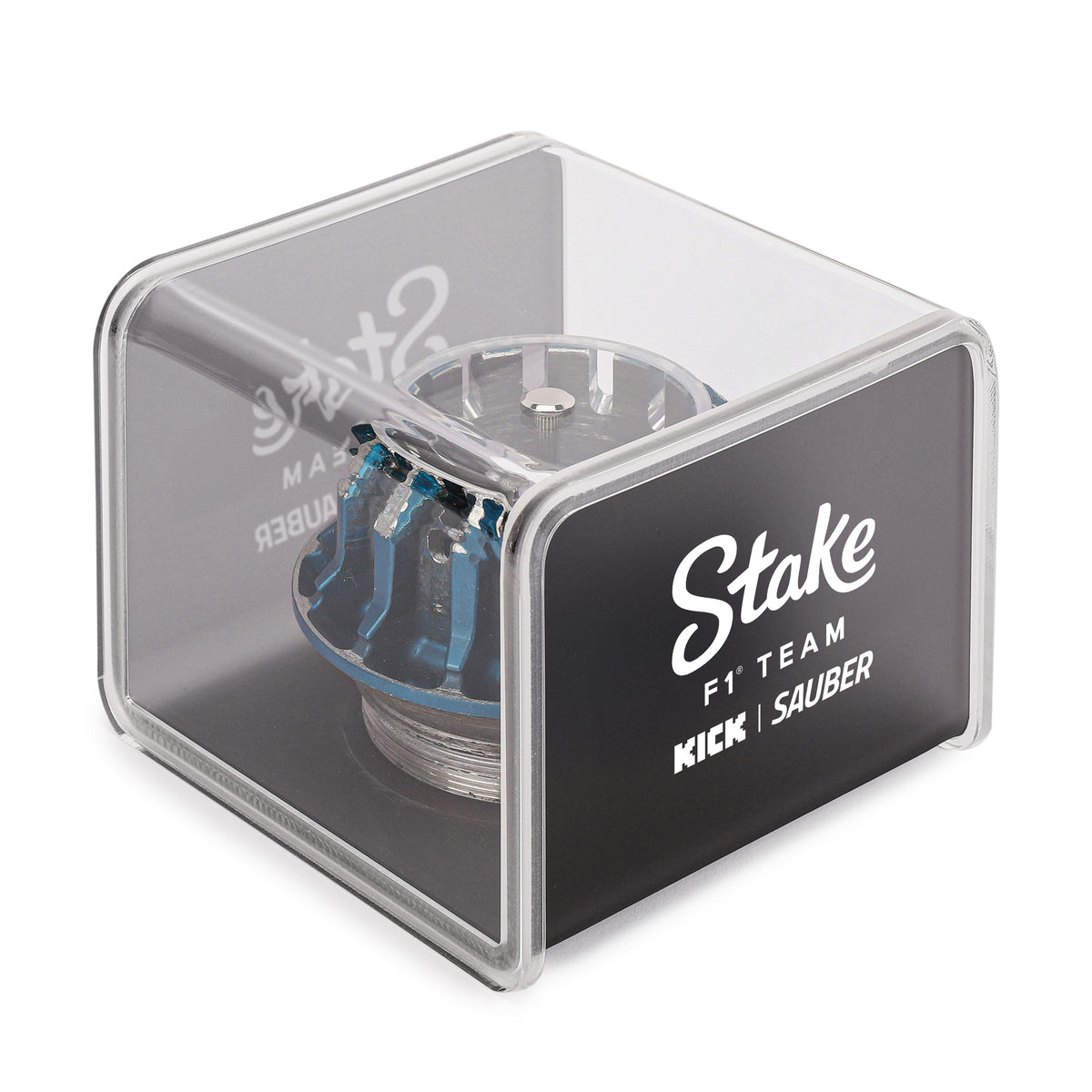 Stake Sauber F1 Team Wheel Nut in Display Case - Blue – F1 Authentics